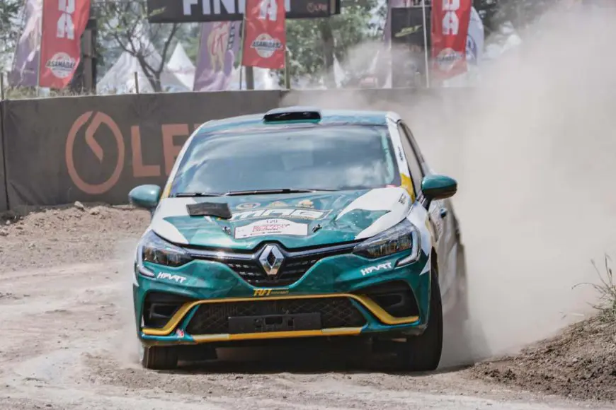 Debut di Kejurnas Sprint Rally 2025, Dua Putra Rihan Variza Curi ...